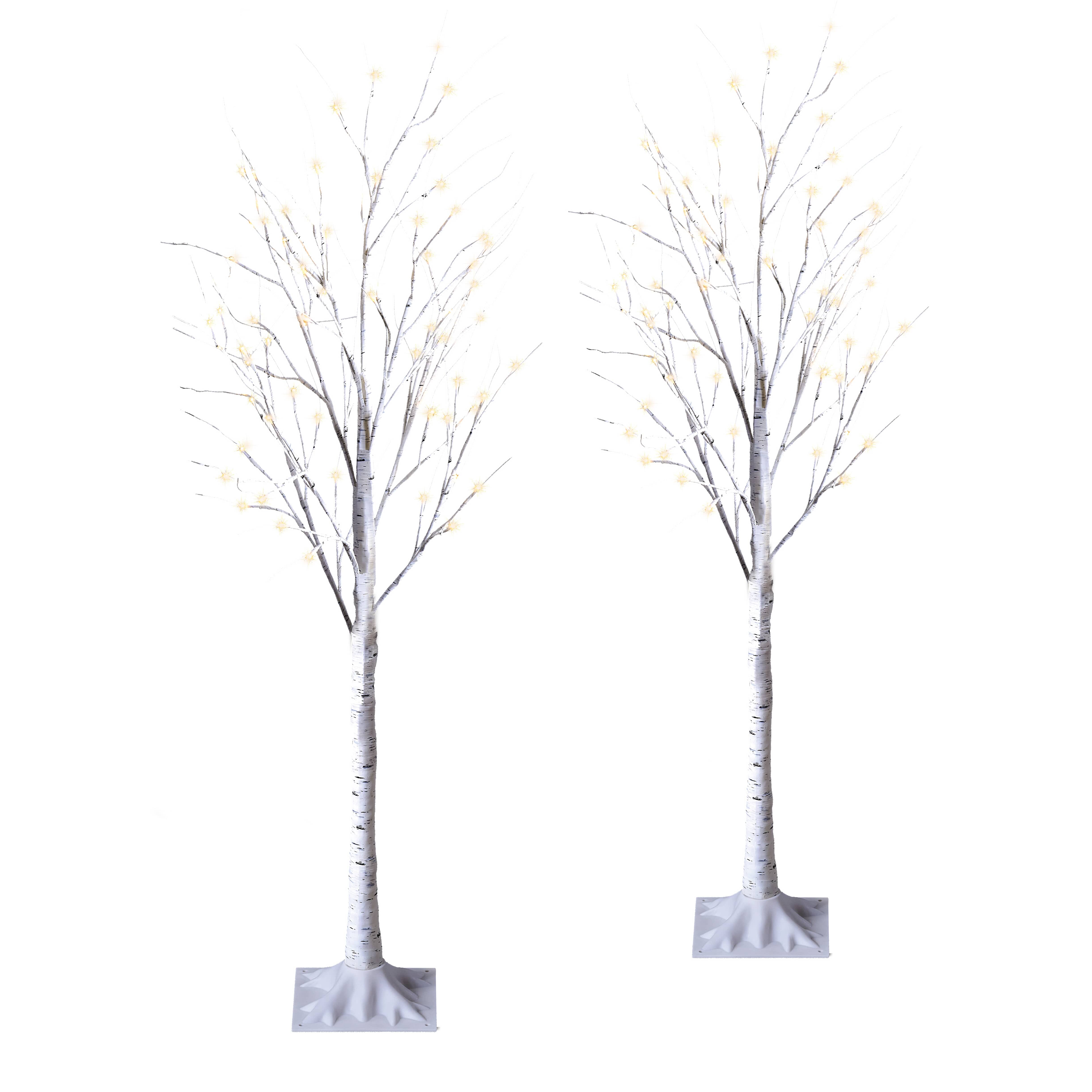 DANSON DECOR 4' Pre-Lit Birch Twig Trees | Home Hardware