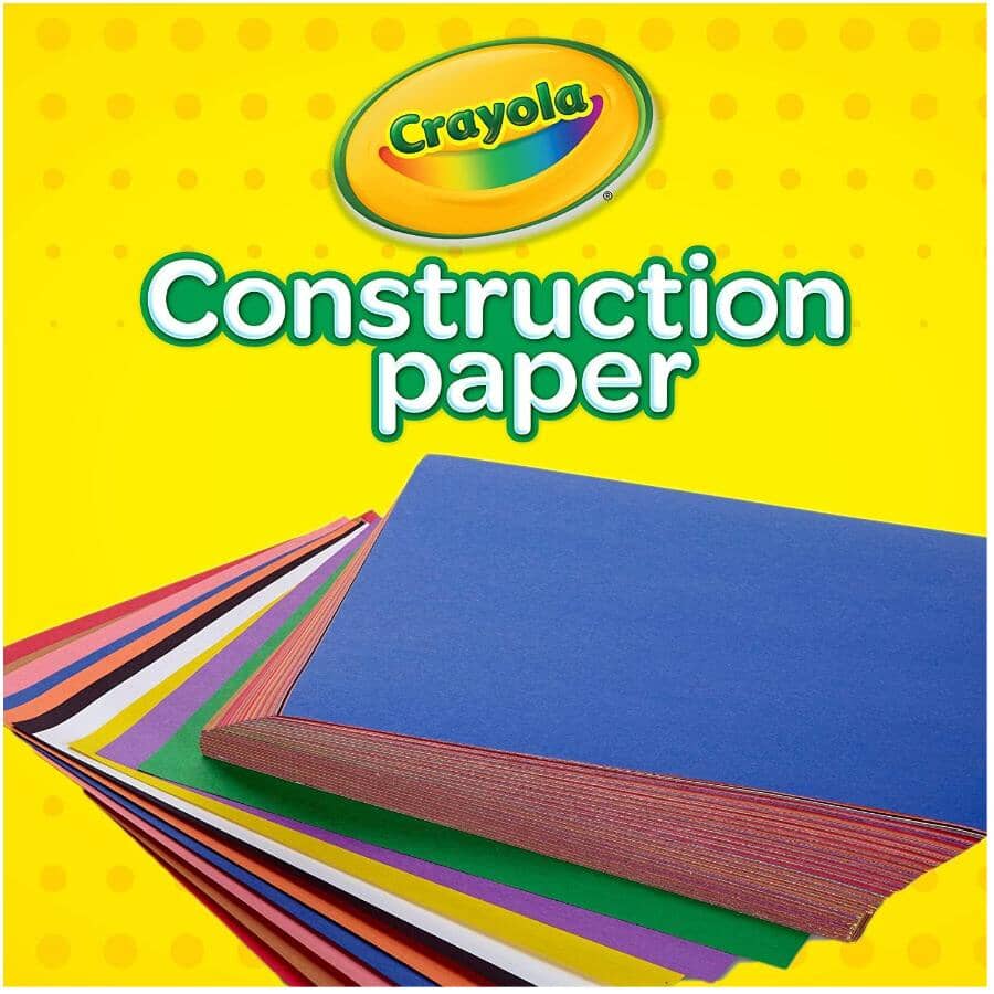 CRAYOLA 120 Sheet Construction Paper | Home Hardware