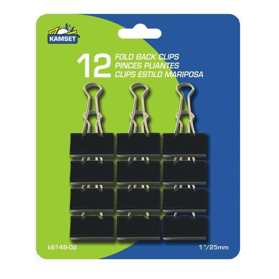 KAMSET Fold Back Paper Clips | Home Hardware