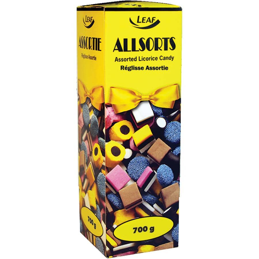 LEAF Allsorts Licorice Candy - 700 g | Home Hardware