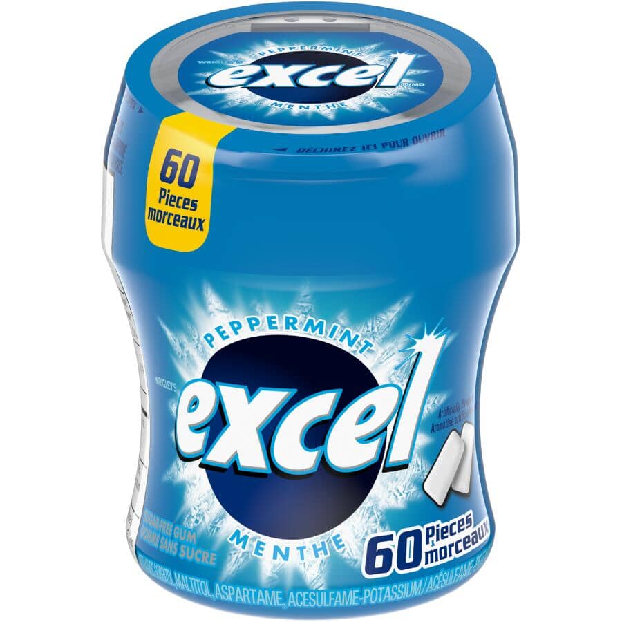 EXCEL GUM Sugar Free Peppermint Bottle Gum | Home Hardware