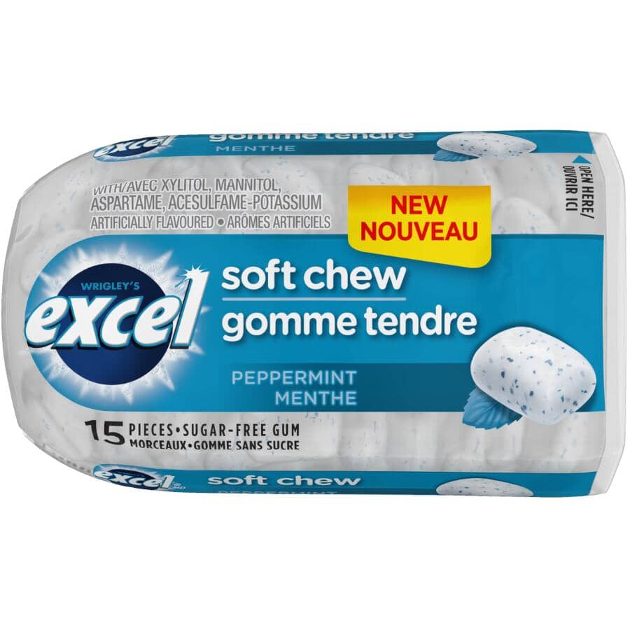 EXCEL GUM Soft Chew Peppermint Gum | Home Hardware