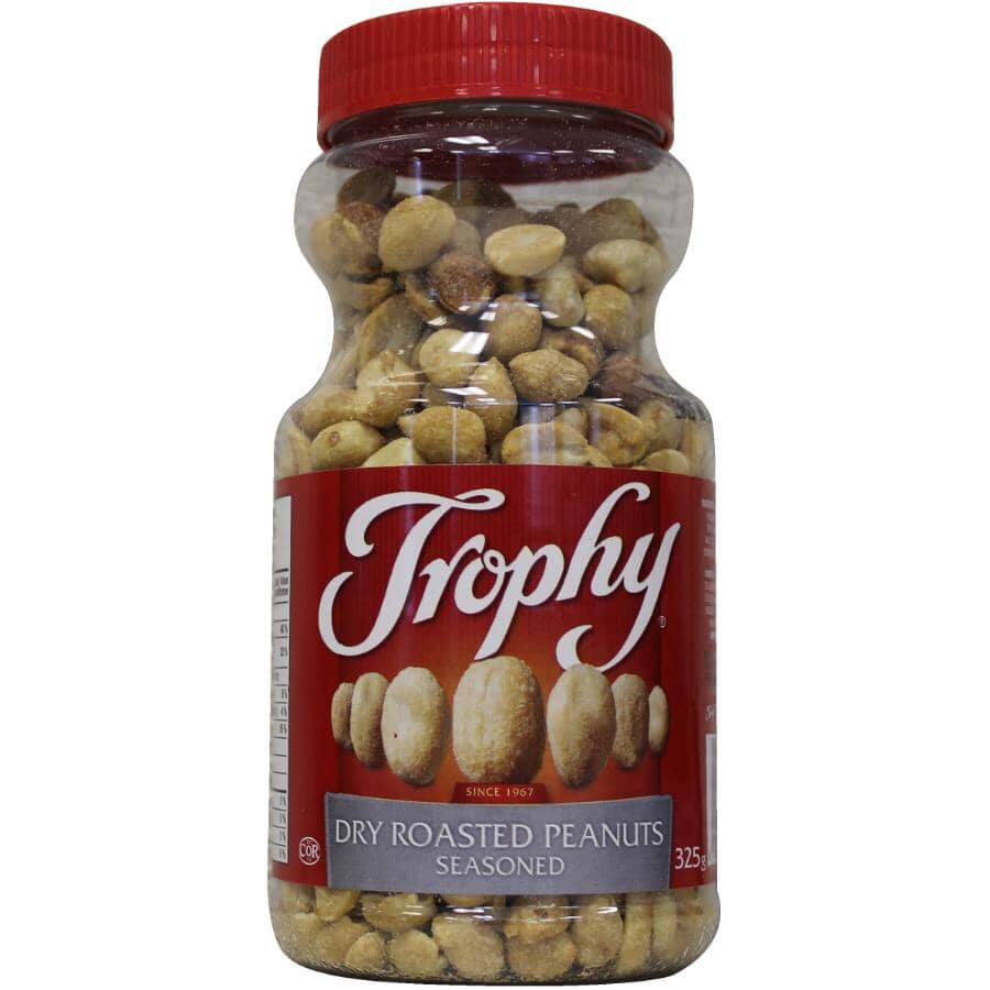 TROPHY Dry Roasted Peanuts - 325g | Home Hardware