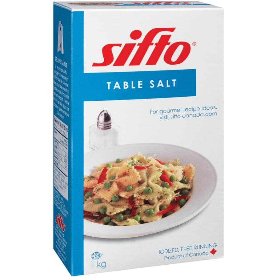 SIFTO Table Salt - 1 kg | Home Hardware
