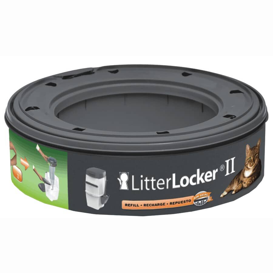 Litterlocker Ii Round Hygienic Disposal Refill, for LitterLocker | Home ...