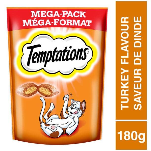 TEMPTATIONS Cat Treats - Turkey, 180 g | Home Hardware