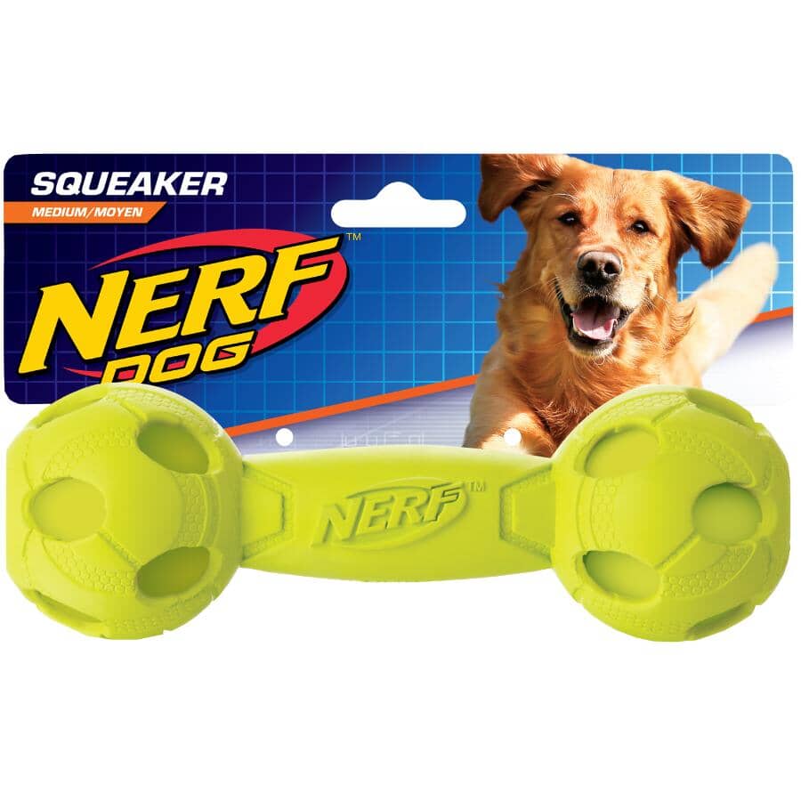 NERF DOG Rubber Wrapped Bash Barbell Dog Toy | Home Hardware