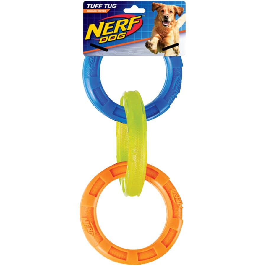 NERF DOG Tuff Tug 3 Ring Dog Toy | Home Hardware
