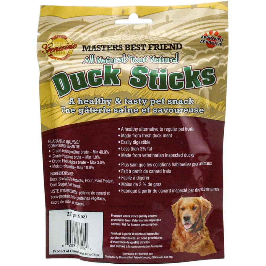 MASTERS BEST FRIEND All Natural Duck Stick Dog Treats | Home Hardware