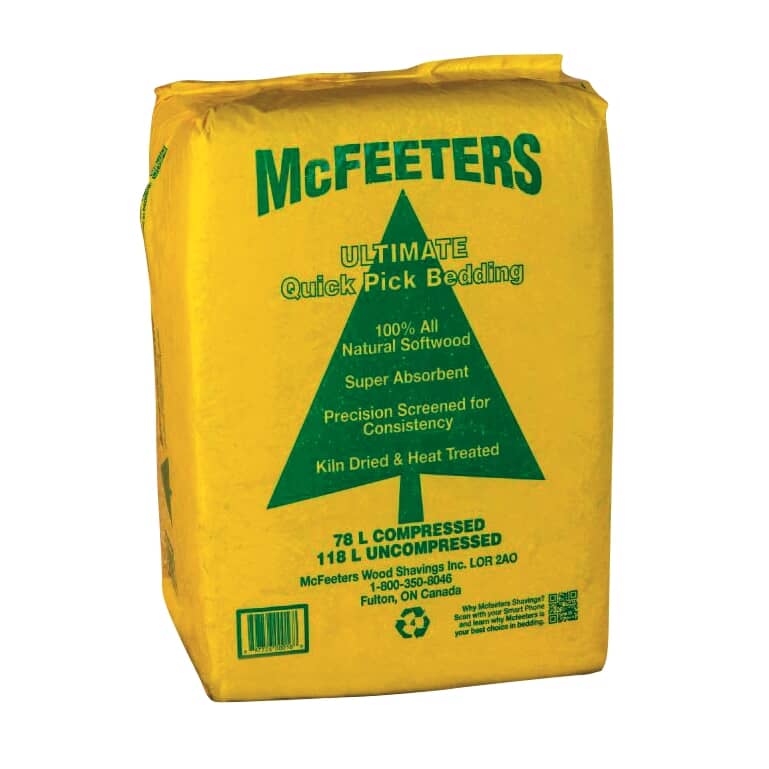 MCFEETERS Ultimate Quick Pick Softwood Bedding | Home Hardware