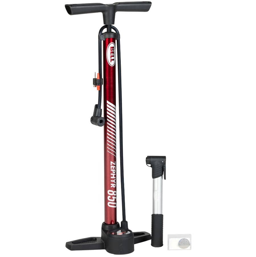 BELL Zephyr 850 VP Floor Bike Pump | Home Hardware