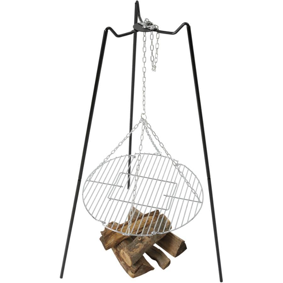 ROME Camping Ring Grill, with Tri-Pod | Home Hardware