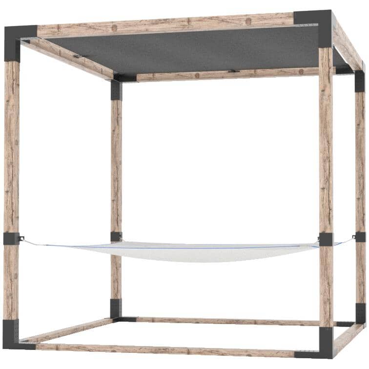 TOJAGRID 8' x 8' Pergola Hammock Kit, For Toja Grid Pergolas | Home ...