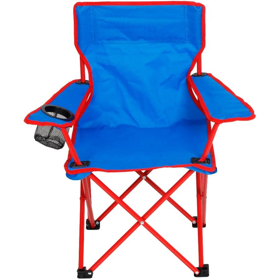 HOME ESSENTIALS Blue Kids Camping Chair | Home Hardware