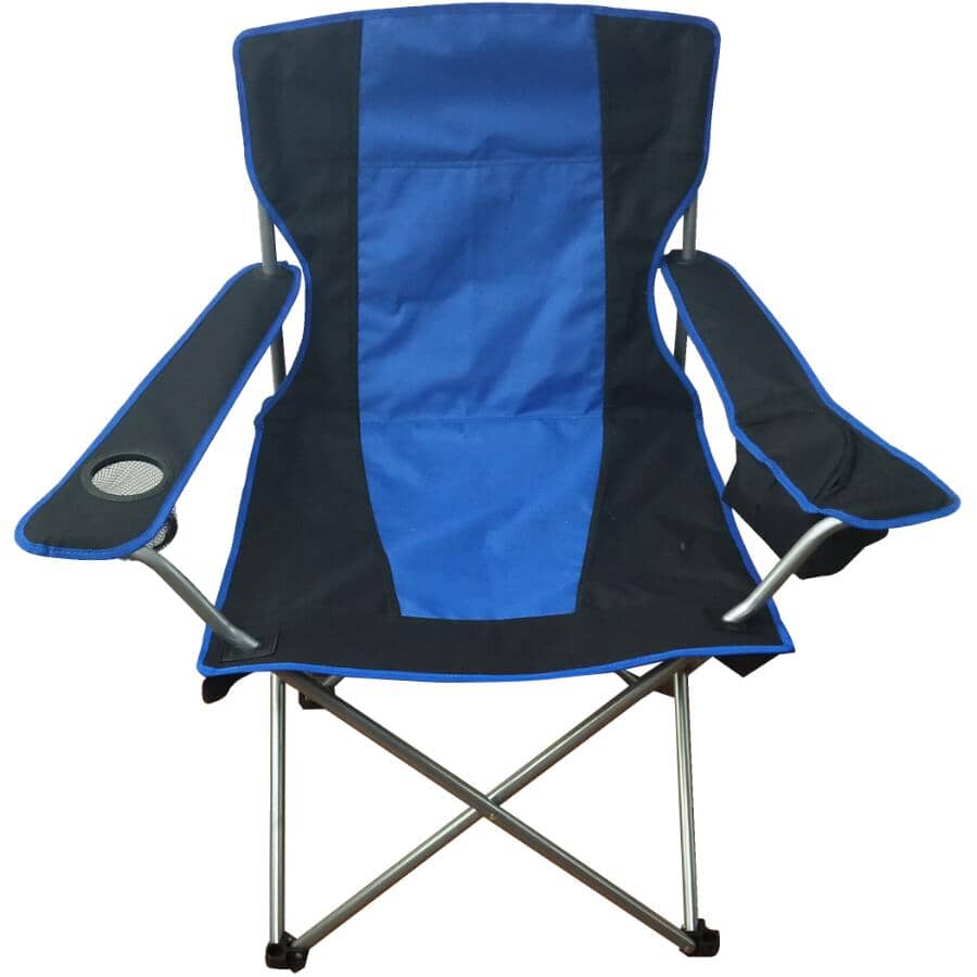 HOME ESSENTIALS Blue Big Boy Adult Camping Chair | Home Hardware
