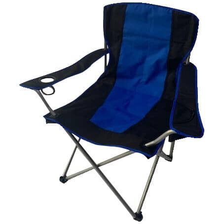 HOME ESSENTIALS Blue Big Boy Adult Camping Chair | Home Hardware