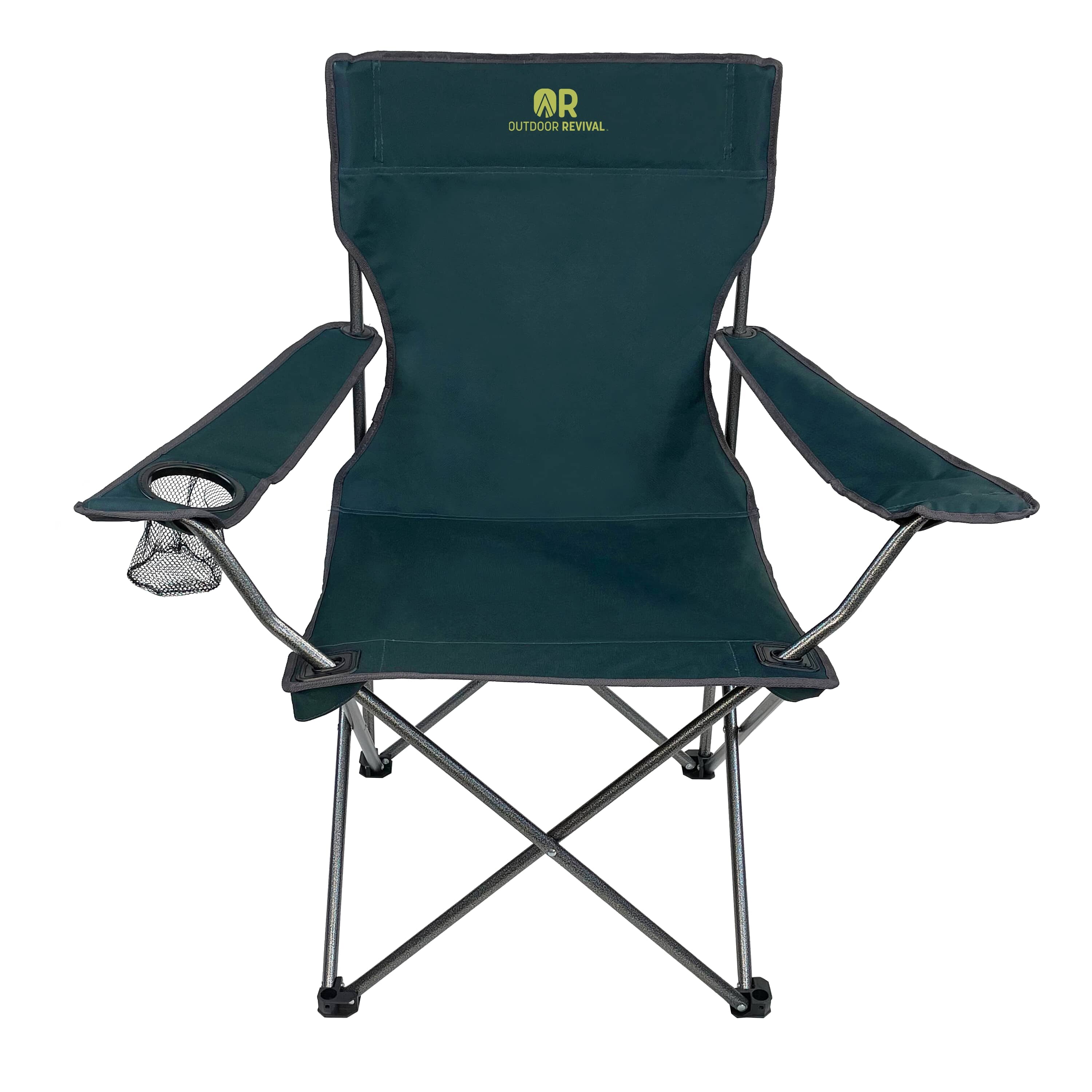 OUTDOOR REVIVAL Everyday Folding Quad Camping Chair | Home Hardware