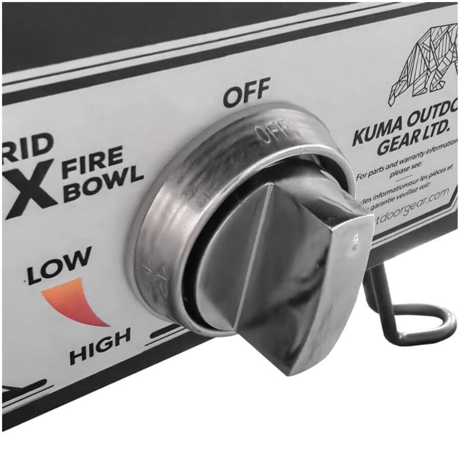 KUMA OUTDOOR GEAR Hex Off-Grid Fire Bowl with Carry Bag | Home Hardware