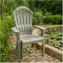 ADAMS Grey Big Easy Stacking Adirondack Chair | Home Hardware