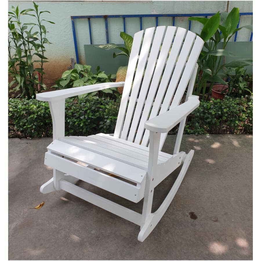 INSTYLE OUTDOOR Wooden Adirondack Rocking Chair | Home Hardware