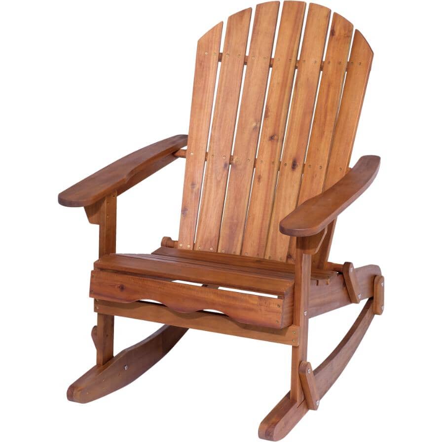 DURA Omaha Wooden Adirondack Rocking Chair | Home Hardware