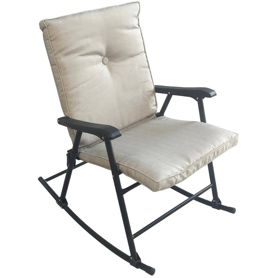 INSTYLE OUTDOOR Oversized Padded Rocking Chair | Home Hardware
