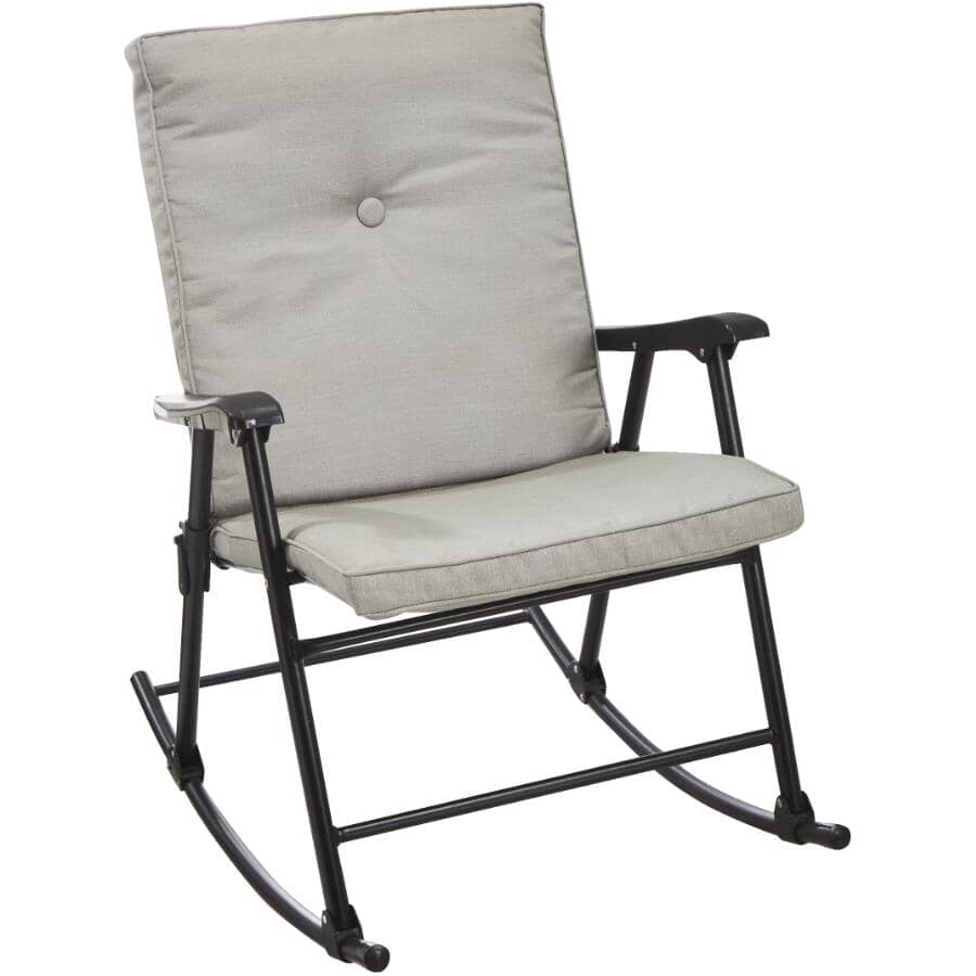 INSTYLE OUTDOOR Oversized Padded Rocking Chair | Home Hardware