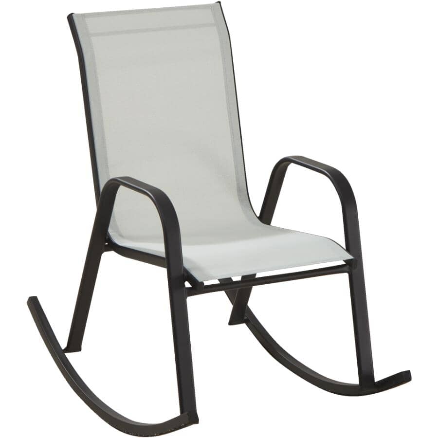 BLUE SKY OUTDOOR LIVING Stackable Steel Rocking Chair | Home Hardware