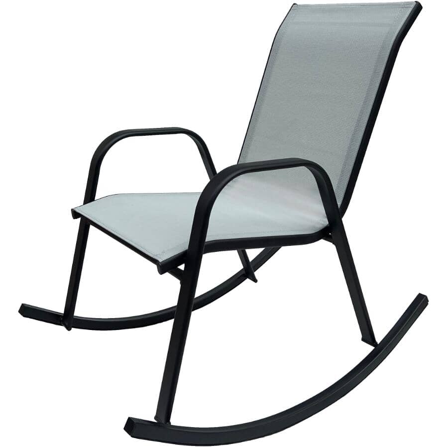 BLUE SKY OUTDOOR LIVING Stackable Steel Rocking Chair | Home Hardware