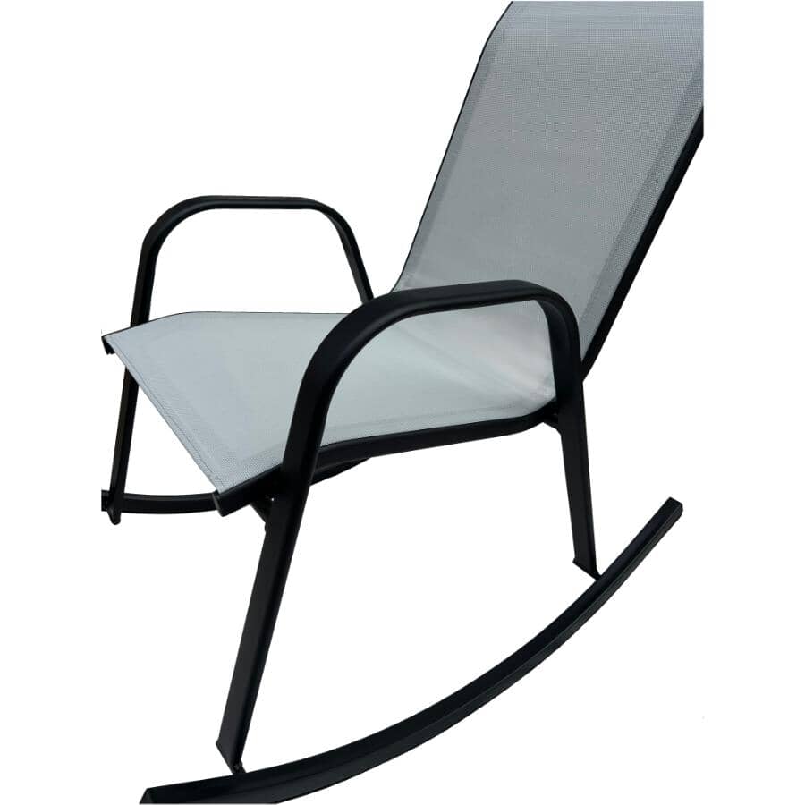 BLUE SKY OUTDOOR LIVING Stackable Steel Rocking Chair | Home Hardware