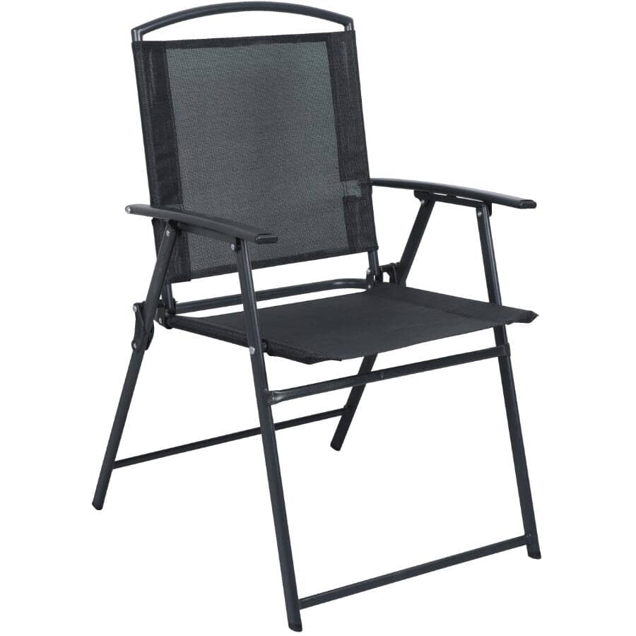 INSTYLE OUTDOOR Textilene Mid Back Folding Chair | Home Hardware