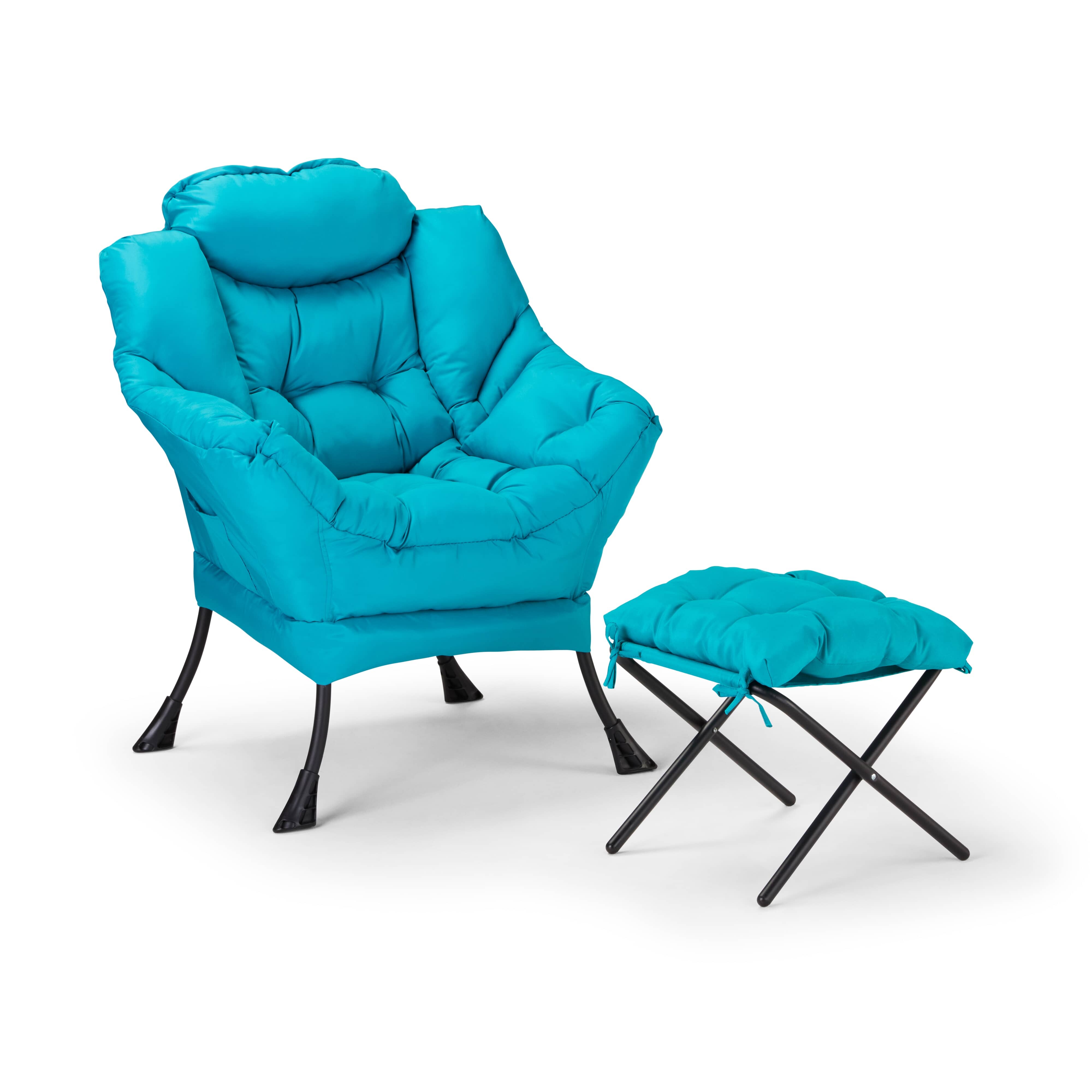 INSTYLE OUTDOOR Extra Large Fabric Chair & Ottoman | Home Hardware