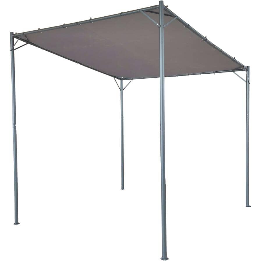 DURA Kenora Pergola - Black, 8' x 8' | Home Hardware