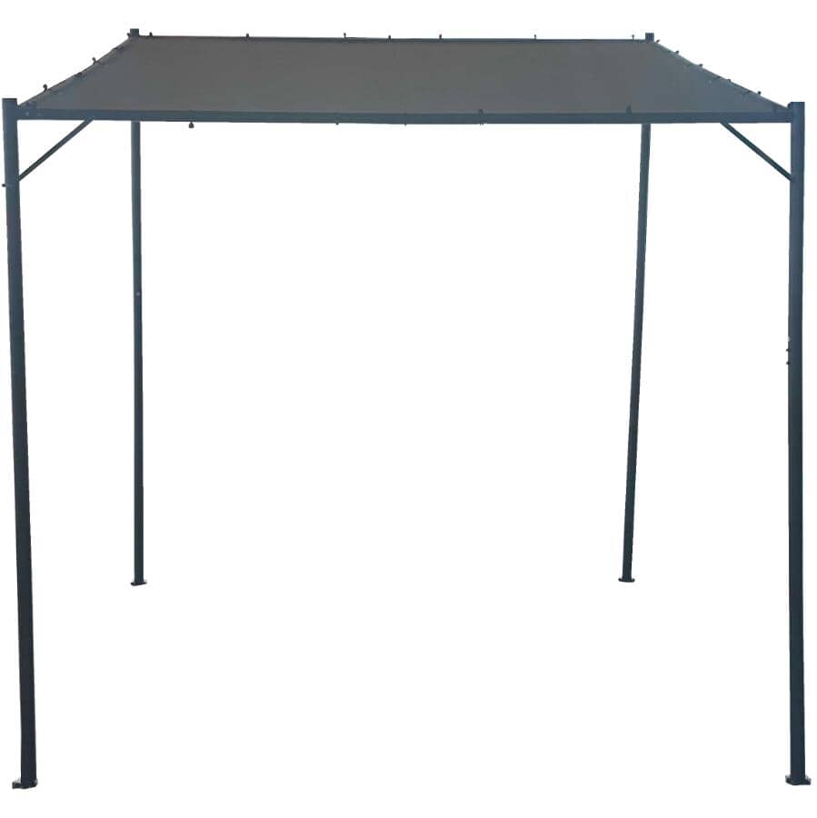 DURA Kenora Pergola - Black, 8' x 8' | Home Hardware