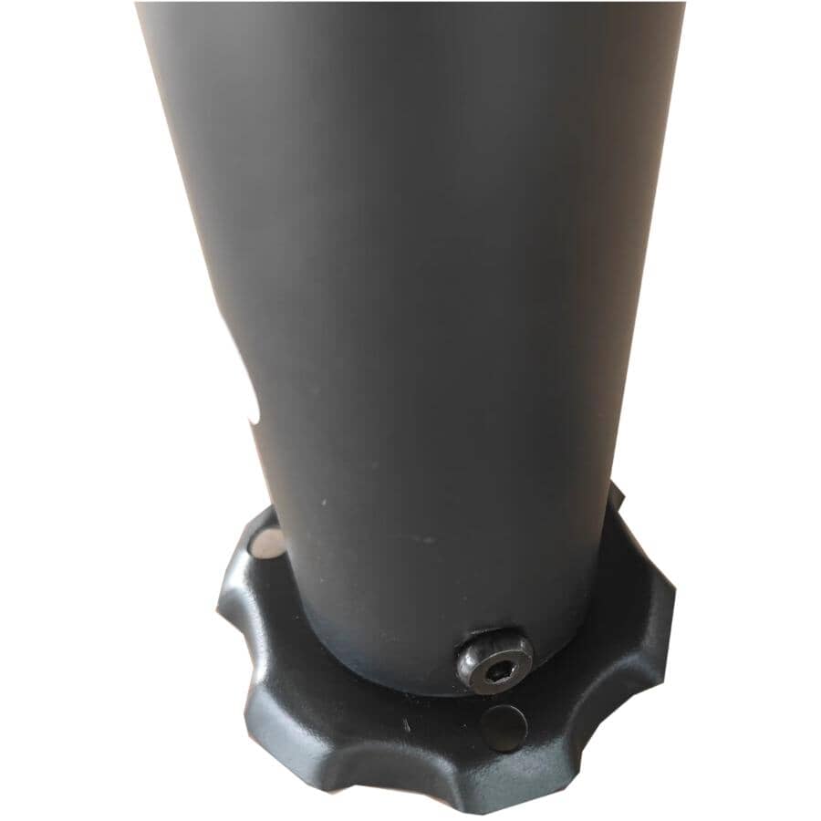 DURA Kenora Pergola - Black, 8' x 8' | Home Hardware