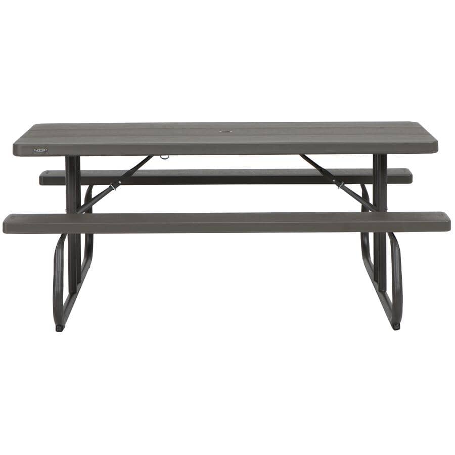 LIFETIME 6' Woodgrain Folding Picnic Table | Home Hardware