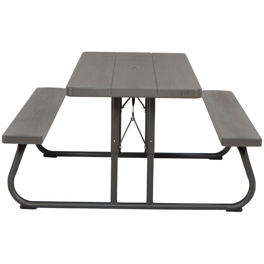 LIFETIME 6' Woodgrain Folding Picnic Table | Home Hardware