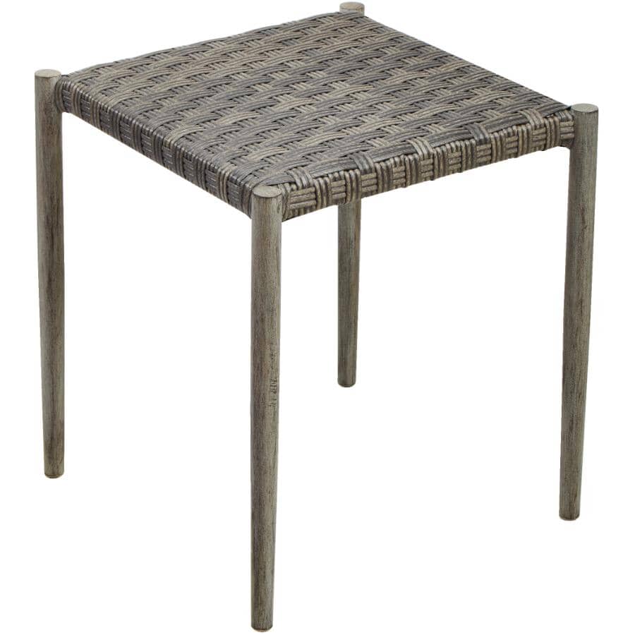 INSTYLE OUTDOOR 16.5" x 16.5" Holland Wicker Stack Side Table | Home ...