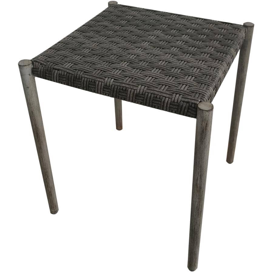 INSTYLE OUTDOOR 16.5" x 16.5" Holland Wicker Stack Side Table | Home ...