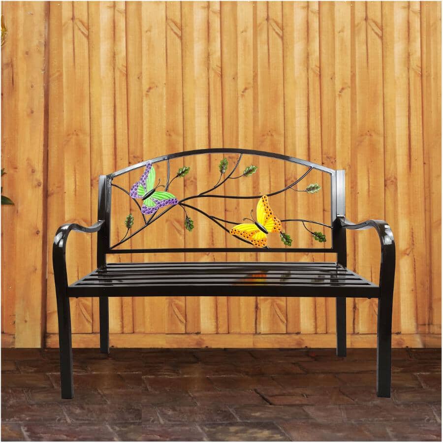 ALPINE 45" Metal Garden Bench | Home Hardware