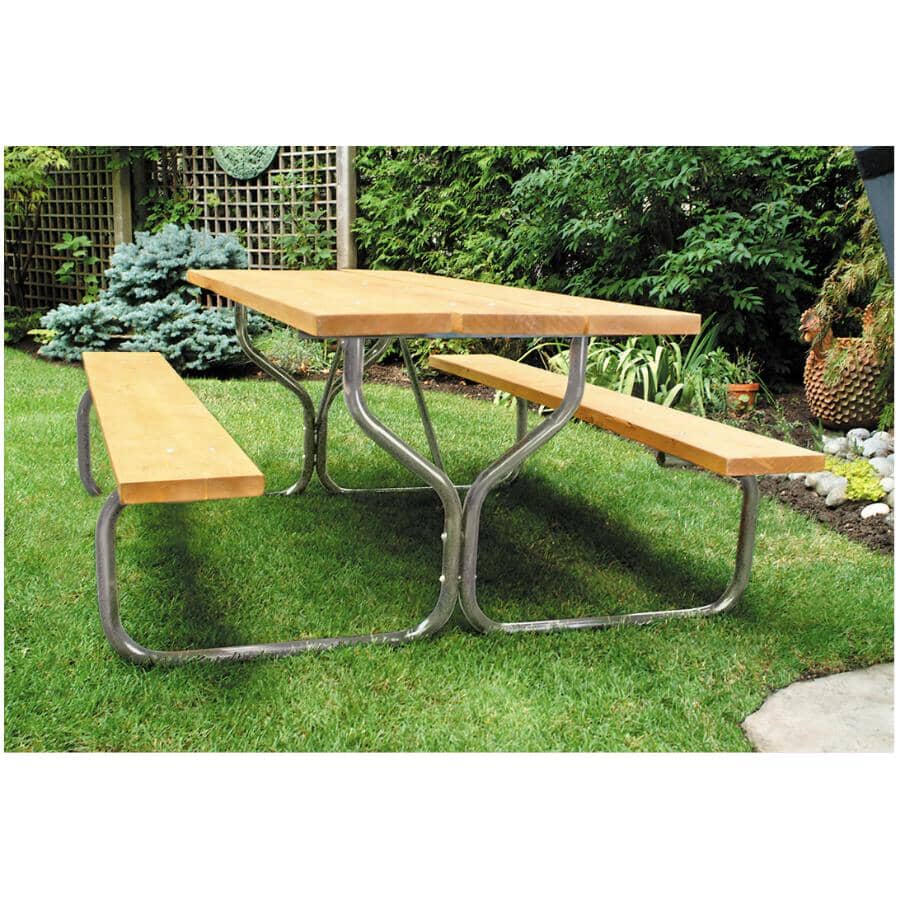 HOME 2-3/8" Diameter Metal Picnic Table Frame | Home Hardware