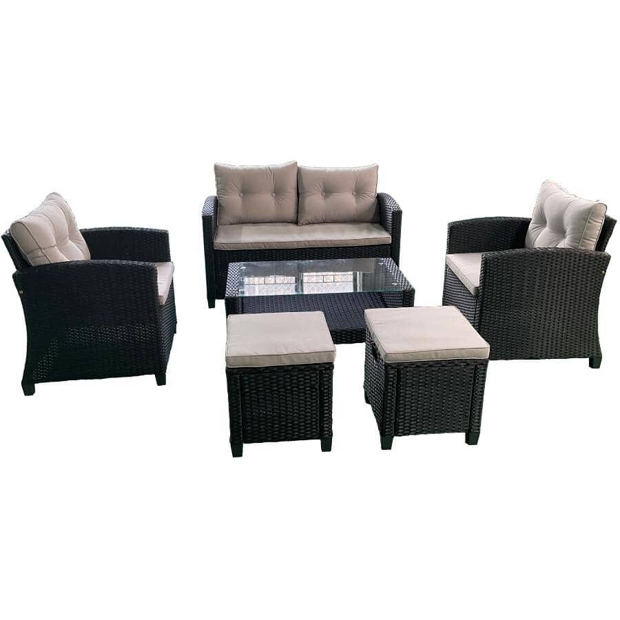 INSTYLE OUTDOOR Clifton Wicker Conversation Set | Home Hardware
