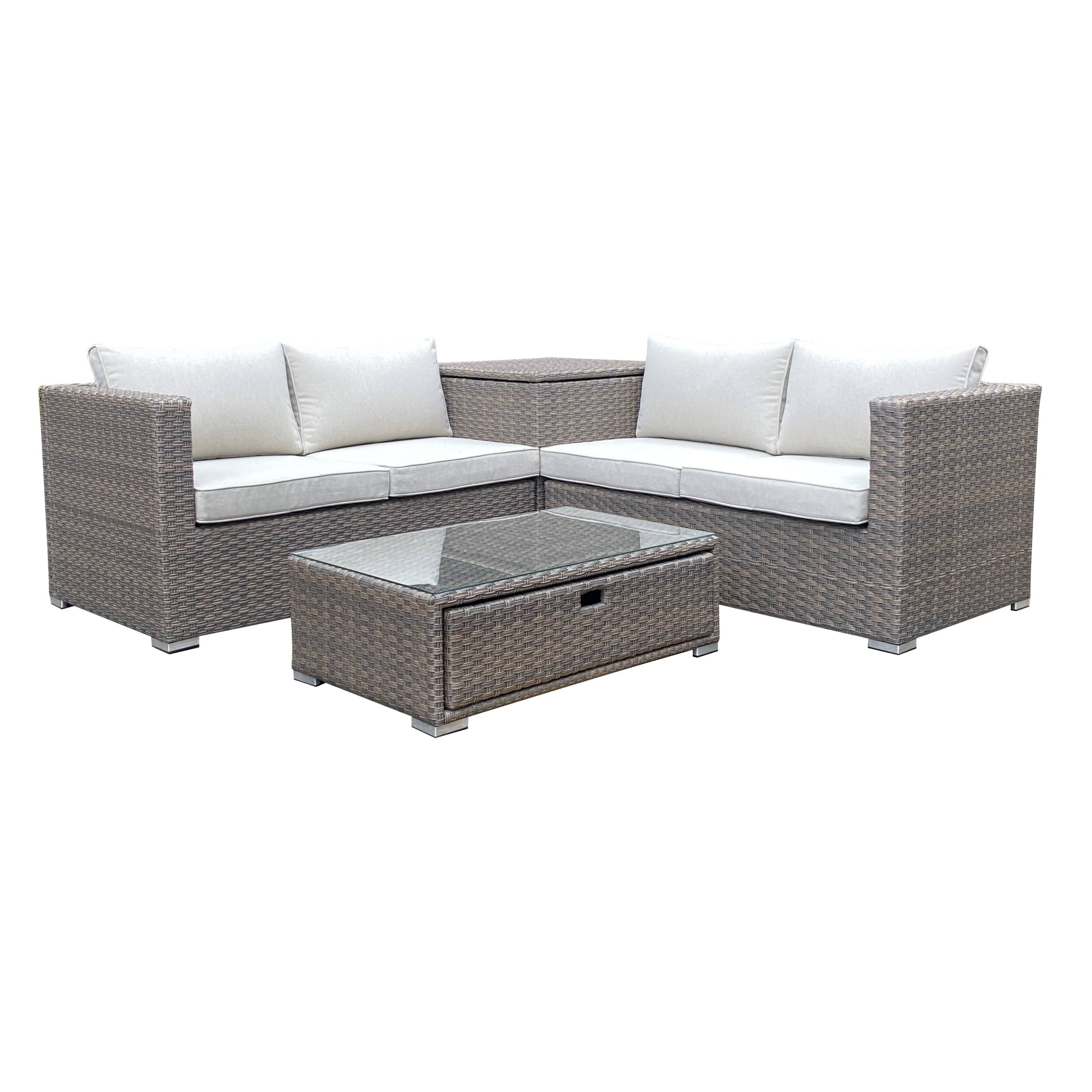 BLUE SKY OUTDOOR LIVING Kaden Corner Conversation Set | Home Hardware