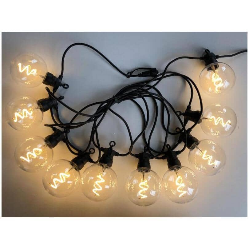 INSTYLE G80 Edison Light Set with Black Wire | Home Hardware
