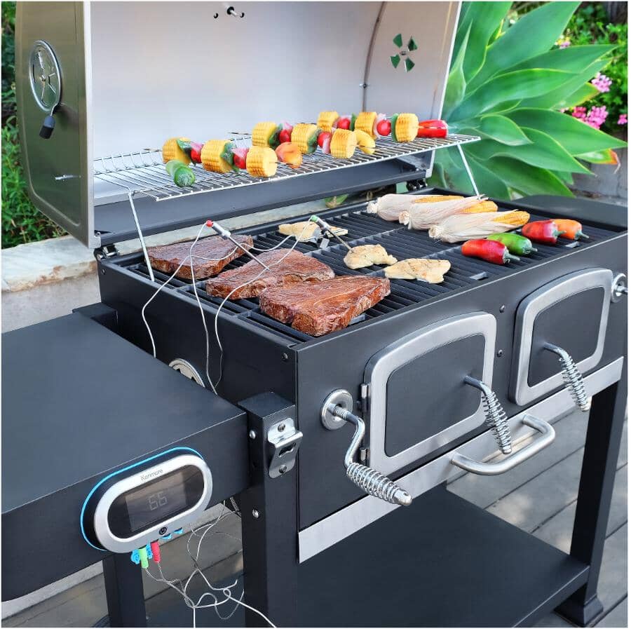 KENMORE Smart Charcoal BBQ | Home Hardware
