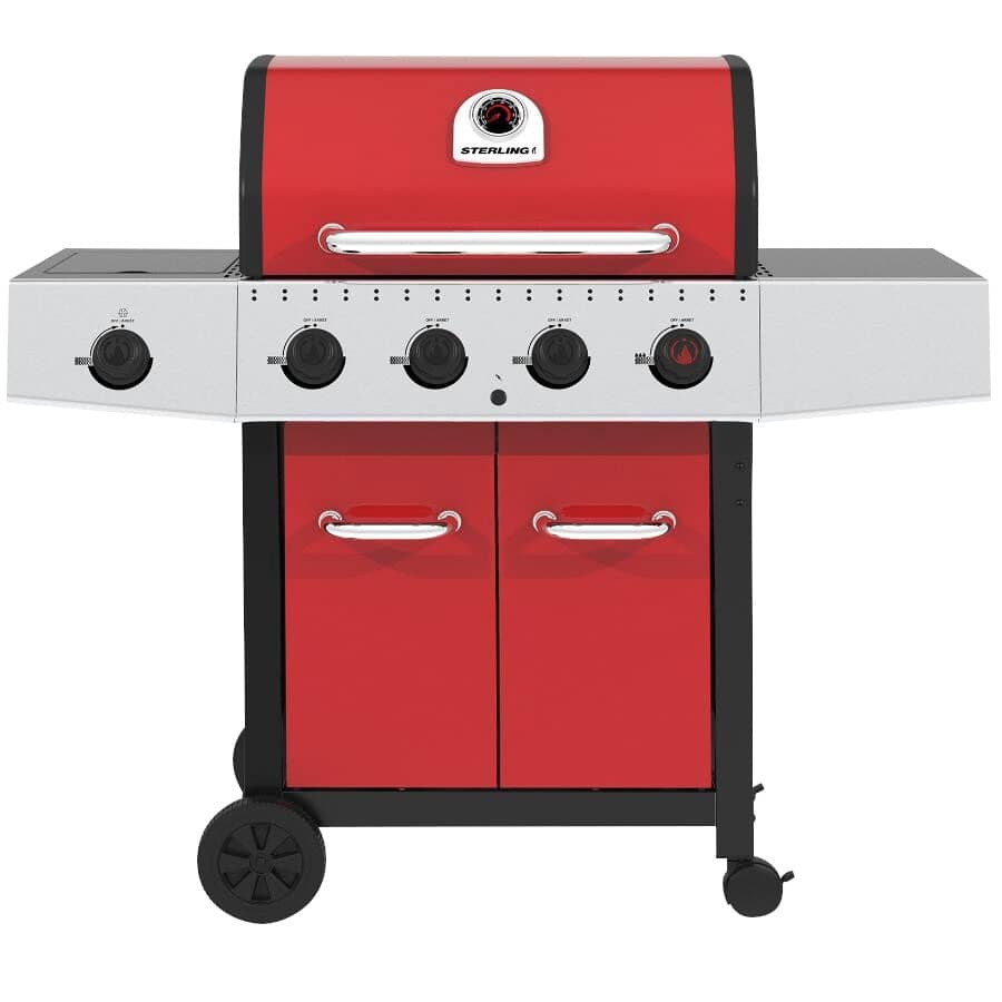 STERLING Flame 440 Red Propane BBQ | Home Hardware