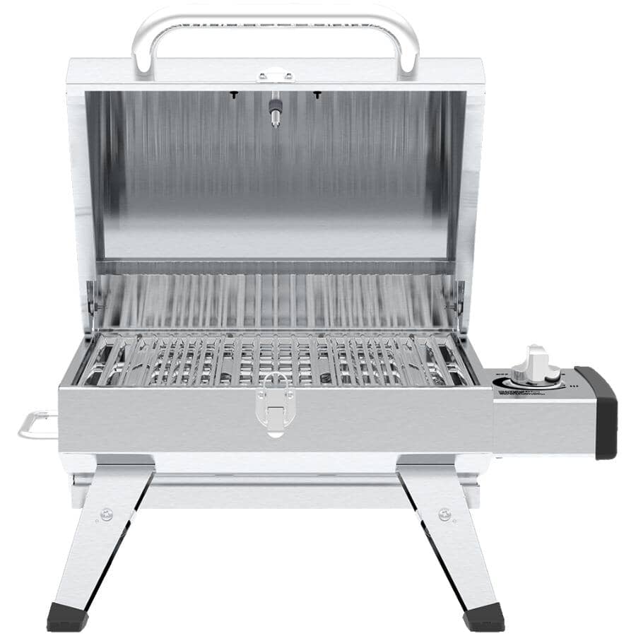 GRILLPRO 200 sq. in. 1500 Watt Stainless Steel Tabletop Barbecue | Home ...