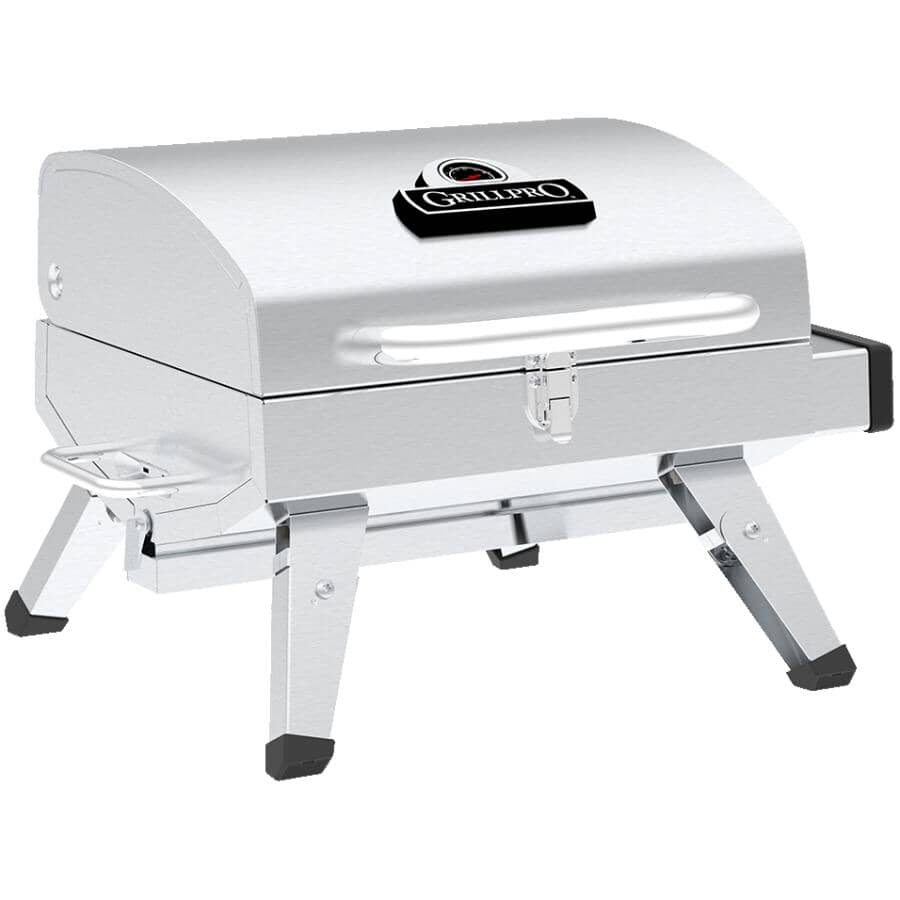 GRILLPRO 200 sq. in. 1500 Watt Stainless Steel Tabletop Barbecue | Home ...