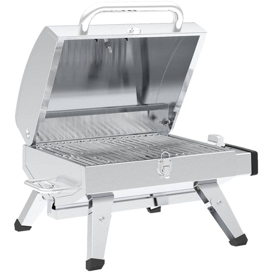 GRILLPRO 200 sq. in. 1500 Watt Stainless Steel Tabletop Barbecue | Home ...