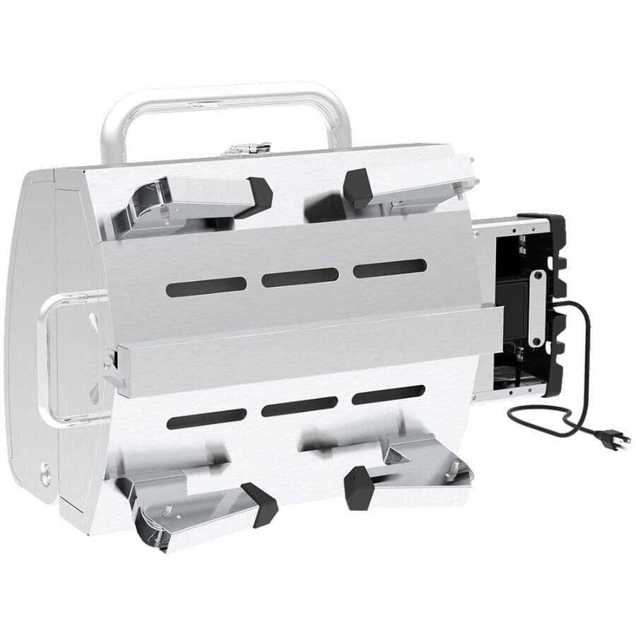 GRILLPRO 200 sq. in. 1500 Watt Stainless Steel Tabletop Barbecue | Home ...